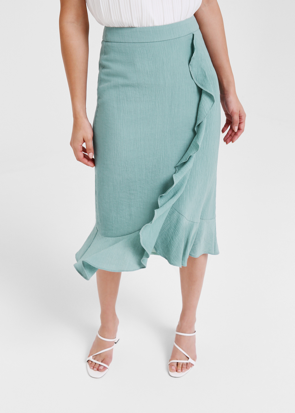 Buy Elara Cascade Ruffle Midi Skirt @ Love, Bonito | Shop Women's ...