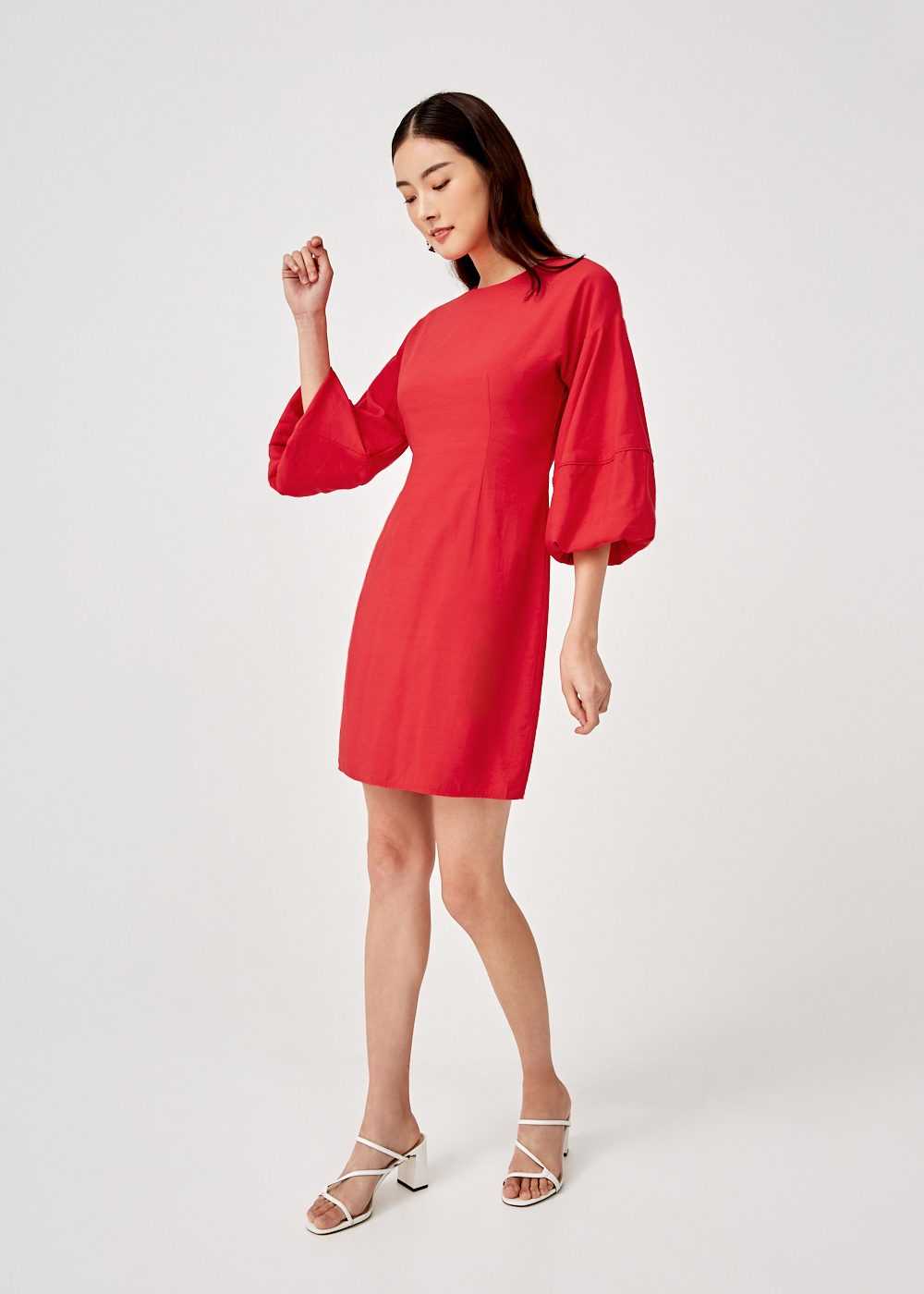 Kaylee Balloon Sleeve Dress
