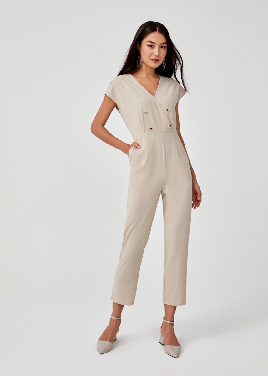 Buy Nefeli Colourblock Jumpsuit @ Love, Bonito Singapore | Shop Women's ...