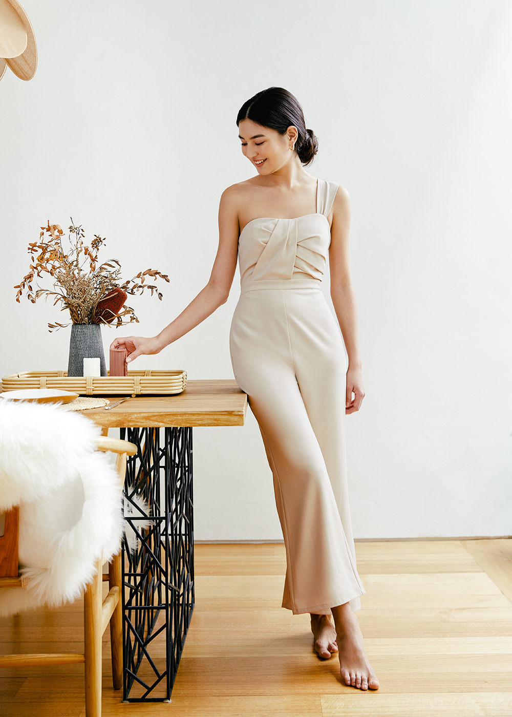 Buy Nefeli Colourblock Jumpsuit @ Love, Bonito Singapore | Shop Women's ...