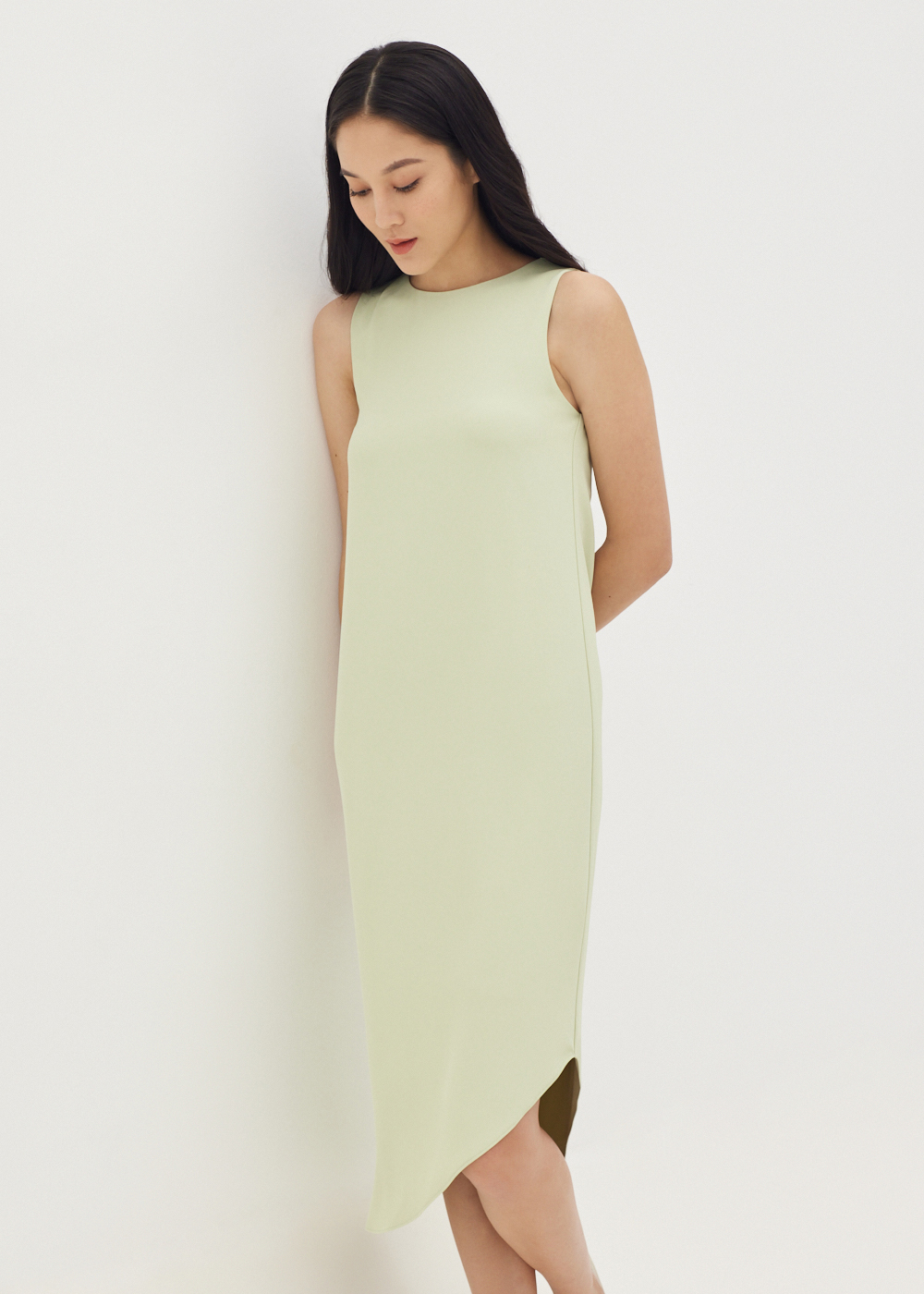 Buy Palmer Asymmetrical Column Dress @ Love, Bonito Singapore | Shop ...