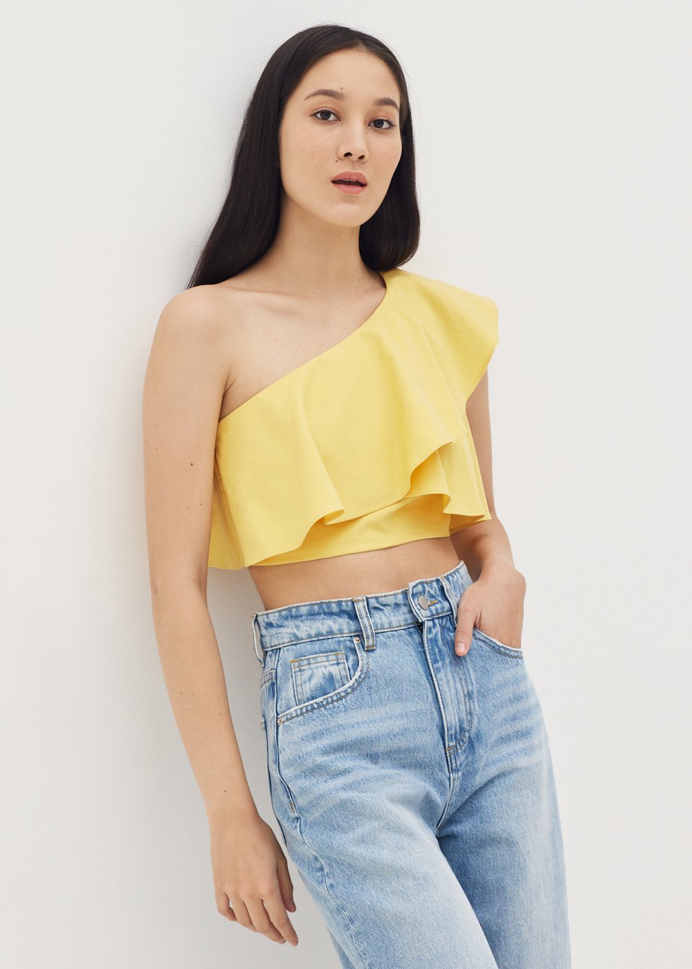 Buy Naura Linen Fitted Toga Top @ Love, Bonito Singapore | Shop Women's ...